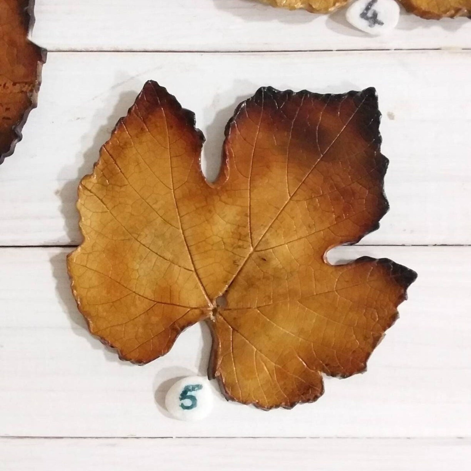 Ceramic Wall Hanging Ceramic Leaf Ceramic Vine Leaf Ceramic - Etsy