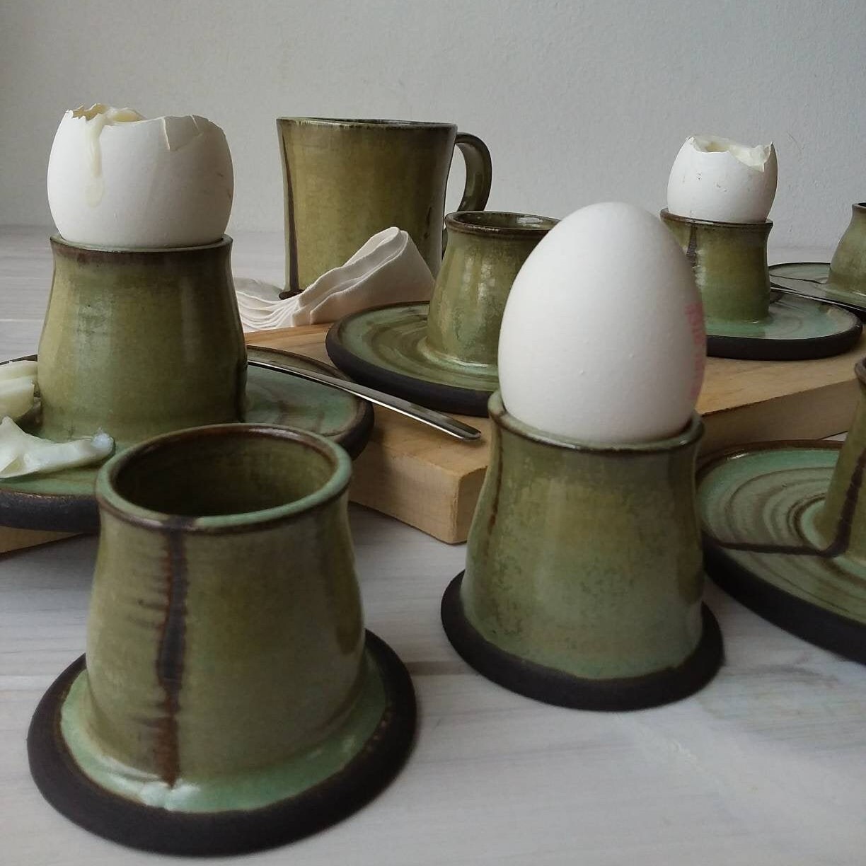 Ceramic Egg Cup Pottery Egg Cup Modern Egg Cup Modern Egg - Etsy