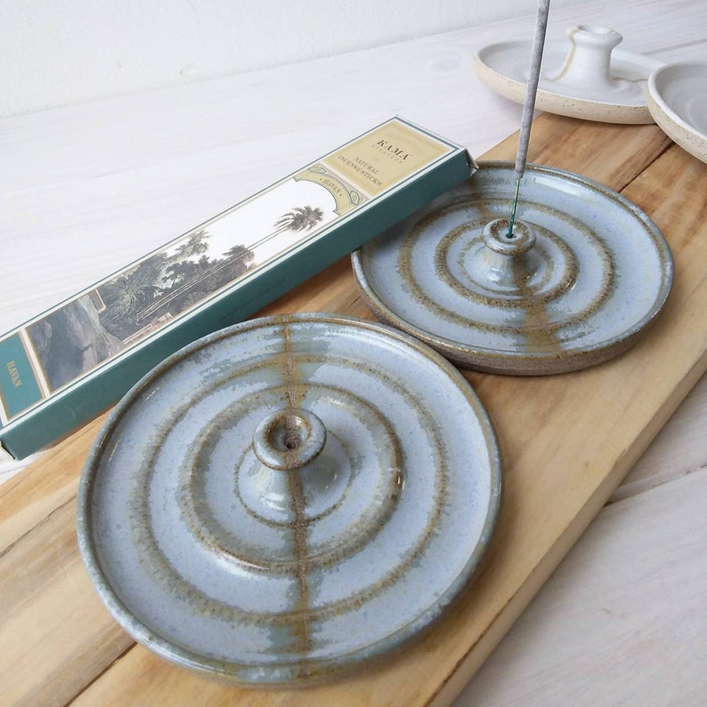 Ceramic Incense Holder Pottery Incense Burner White Pottery - Etsy