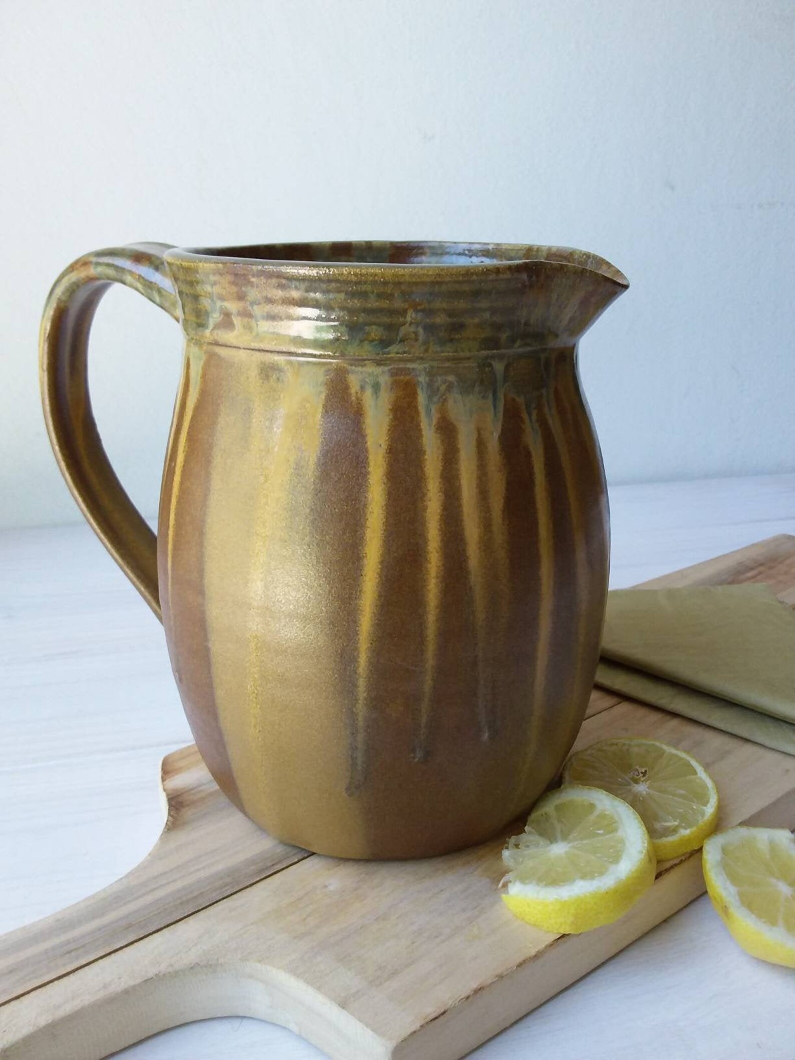 Ceramic Pitcher Pottery Pitcher Ceramic Coffee Jug Pottery - Etsy