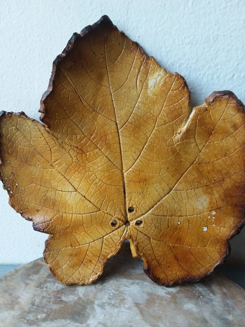 Ceramic Wall Hanging Ceramic Leaf Ceramic Vine Leaf Ceramic | Etsy