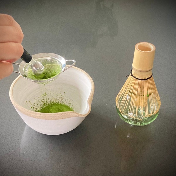 Matcha Bowl With Spout - Etsy