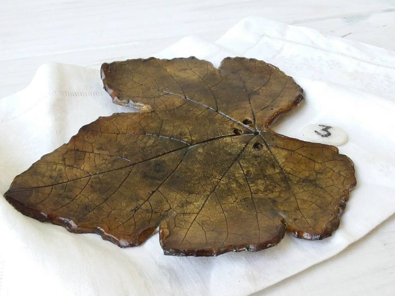 Ceramic Wall Hanging Ceramic Leaf Ceramic Vine Leaf Ceramic - Etsy