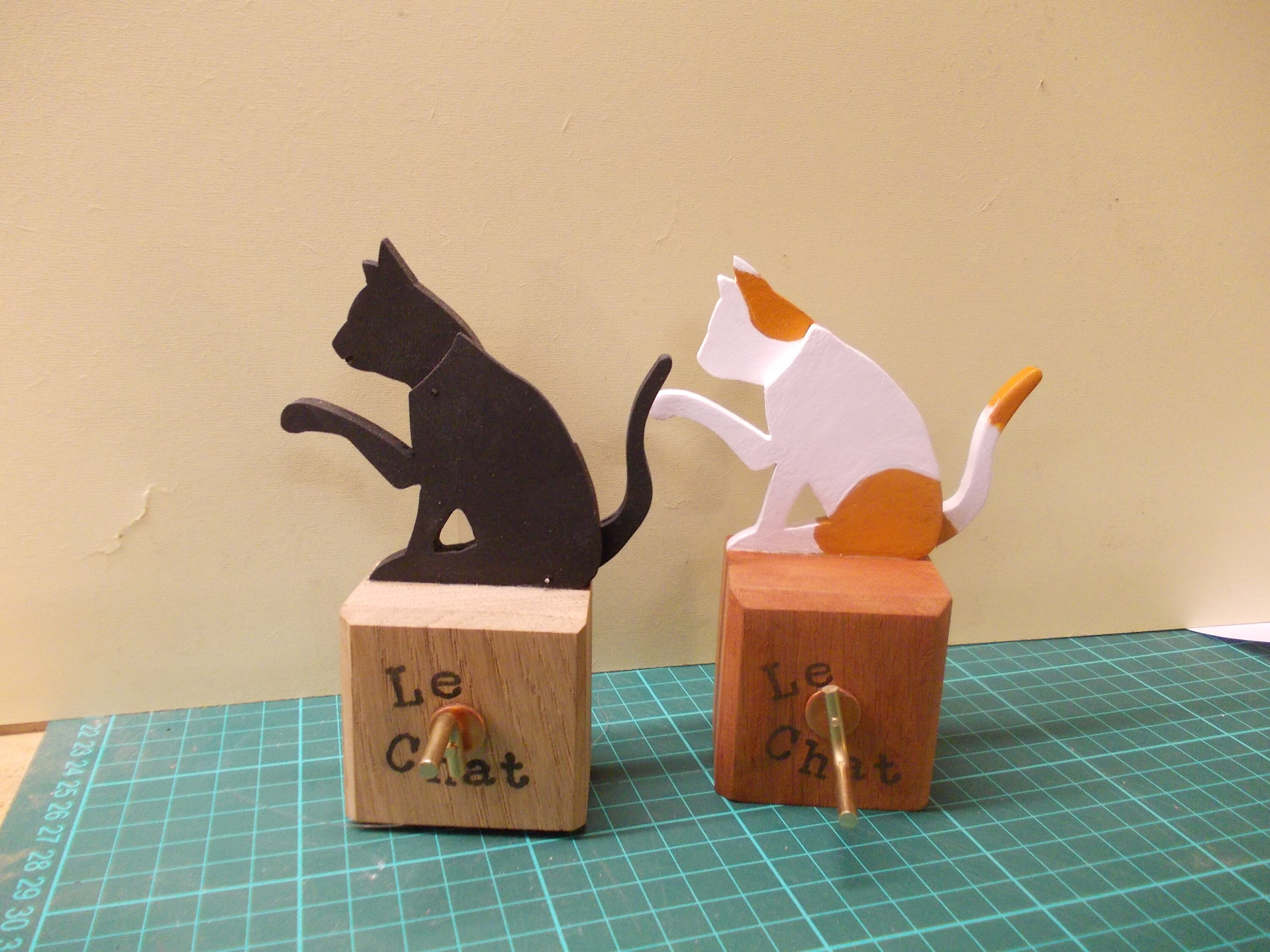 Le Chat Small Cat Automaton - Etsy UK