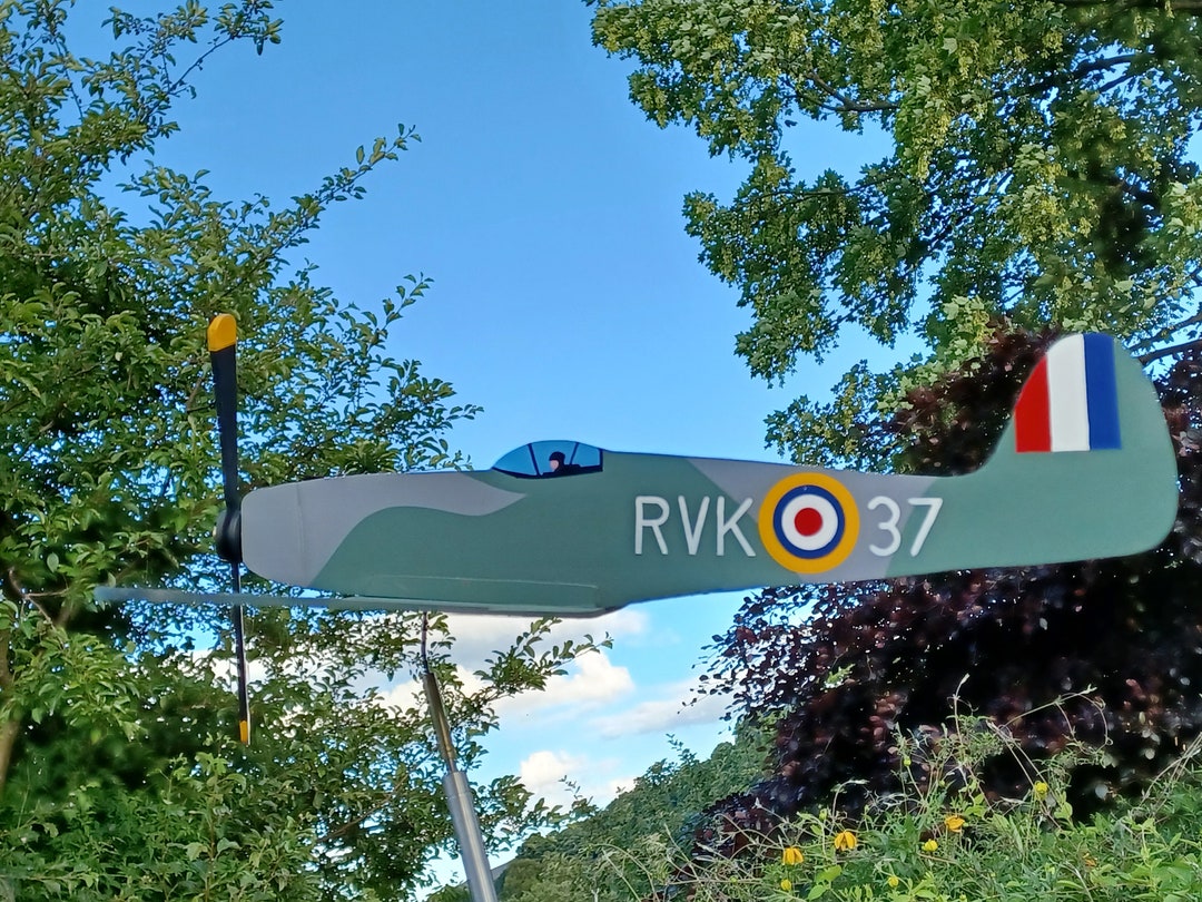 Spitfire Weathervane Windvane - Etsy UK