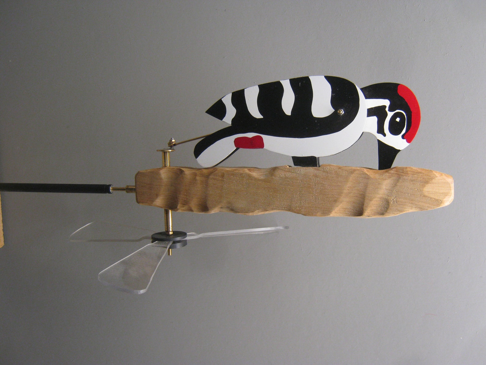 Woodpecker Whirligig Windvane Automaton - Etsy UK