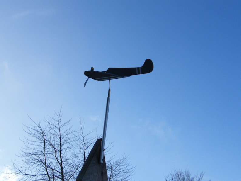 Spitfire Windvane Whirligig - Etsy