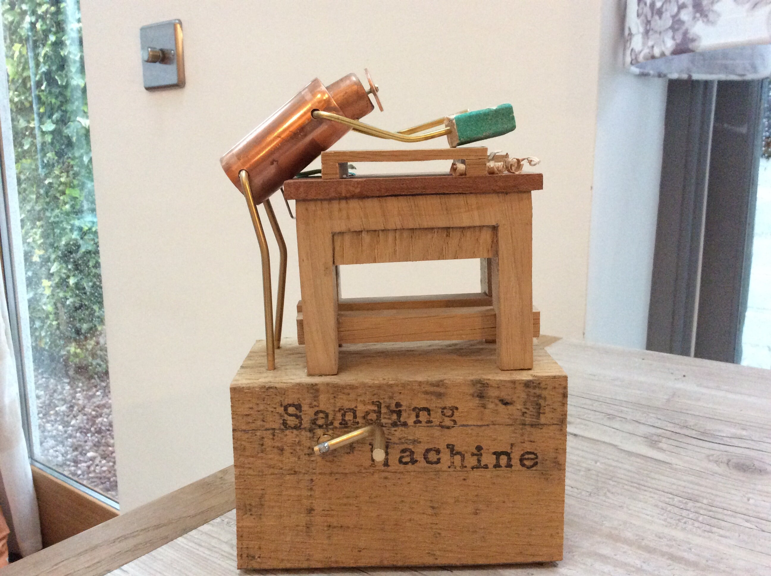 Sanding Machine Automaton, Automata - Etsy UK
