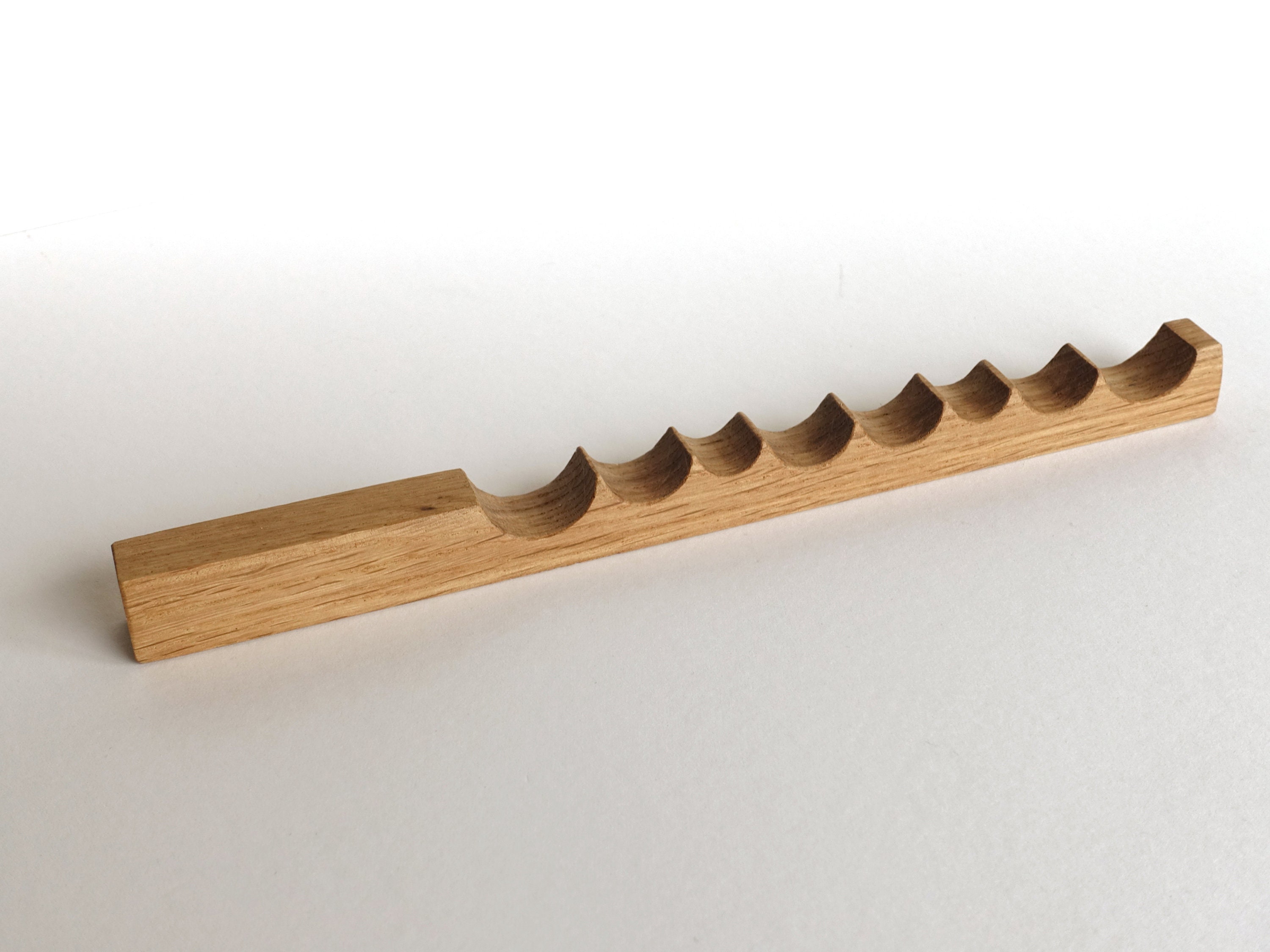 Paint Brush Rest for Artists Made From Oak - Etsy
