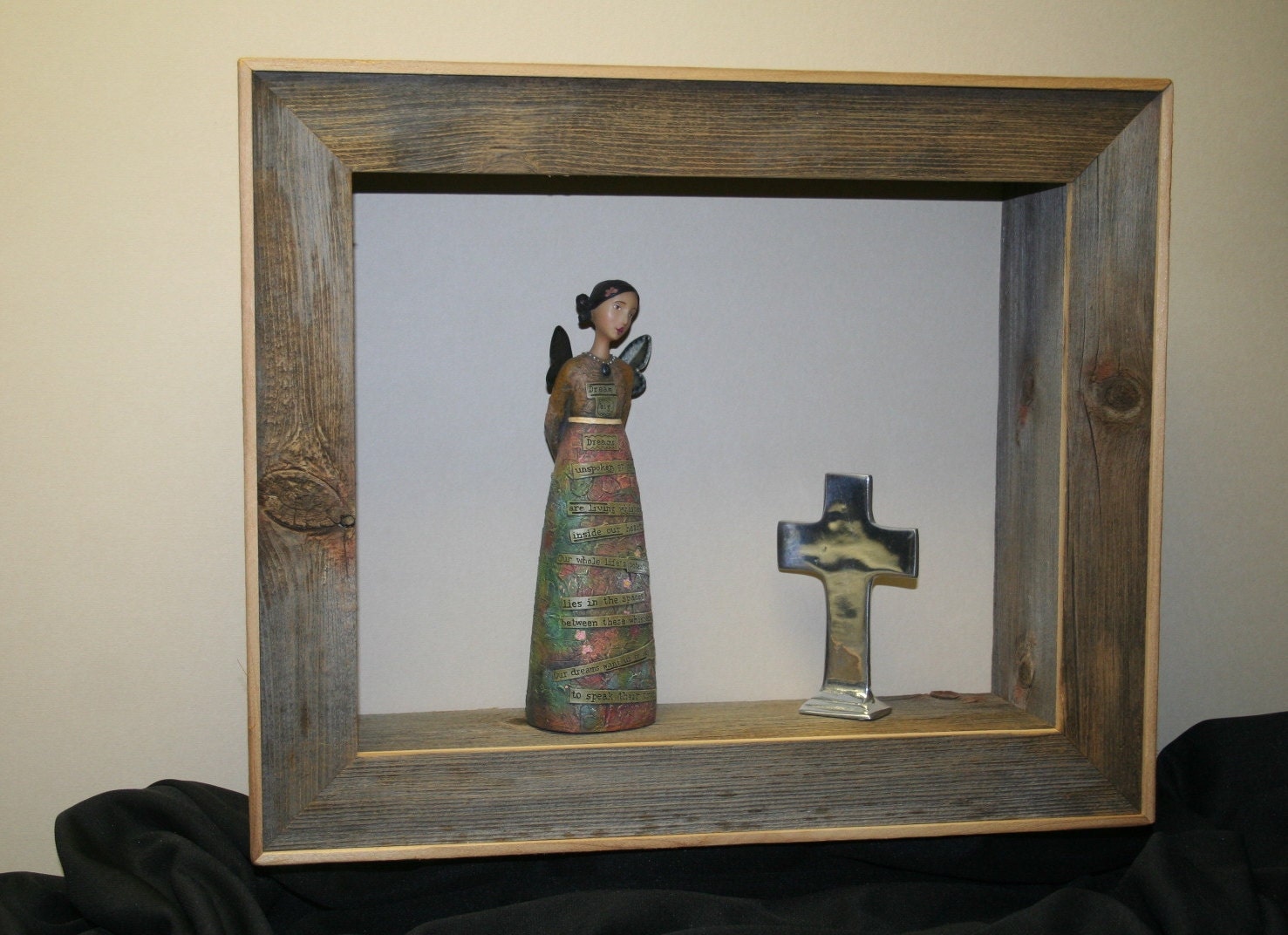 Reclaimed Barn Board Shadow Box Frame - Etsy