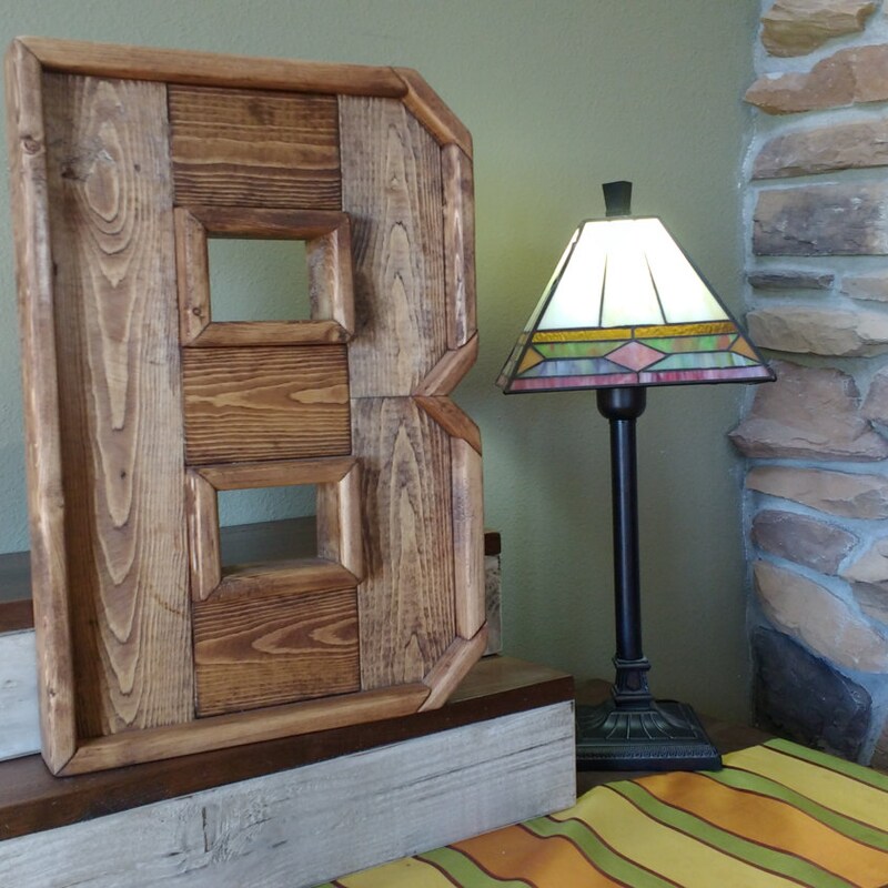 Rustic Wood Letters - Etsy