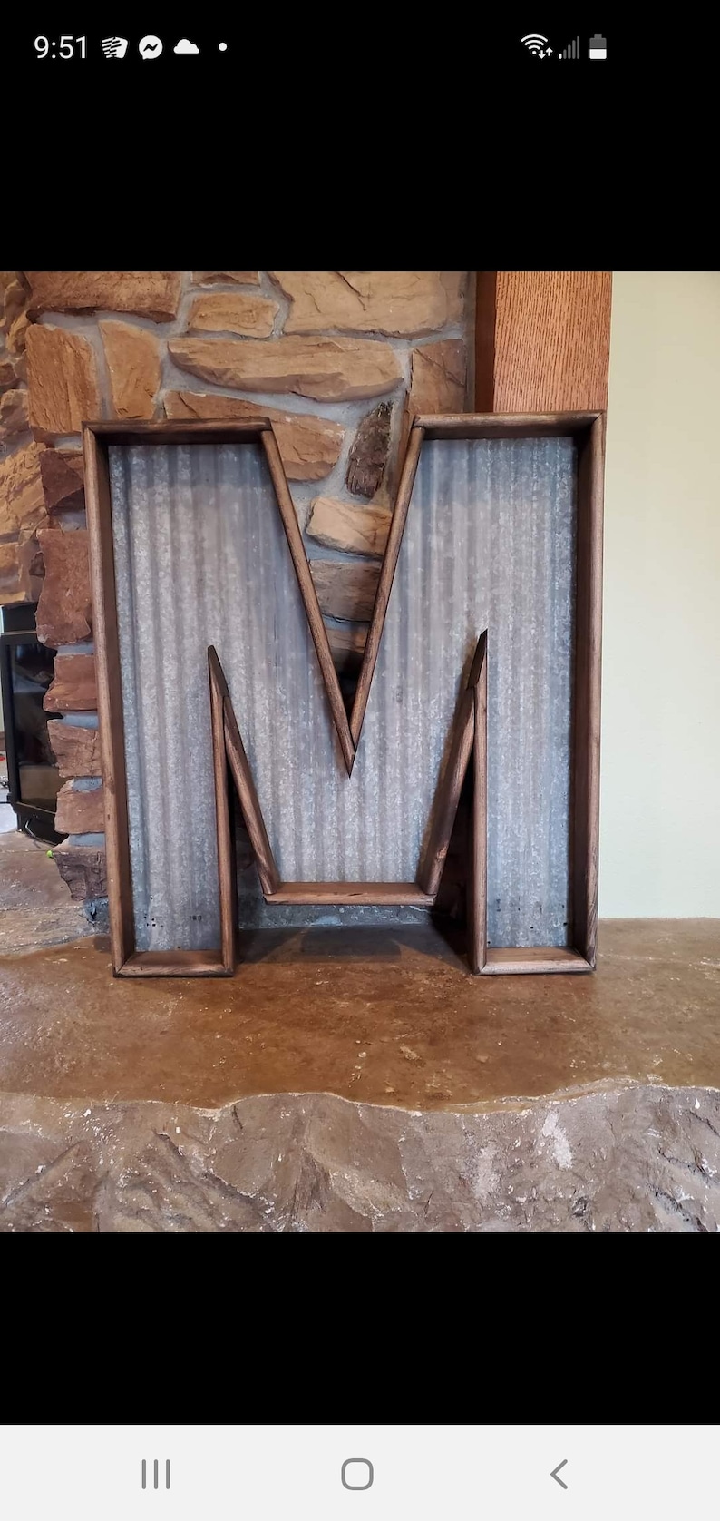 Large Metal Letters 3D Rustic Chunky Thick Metal Initials | Etsy