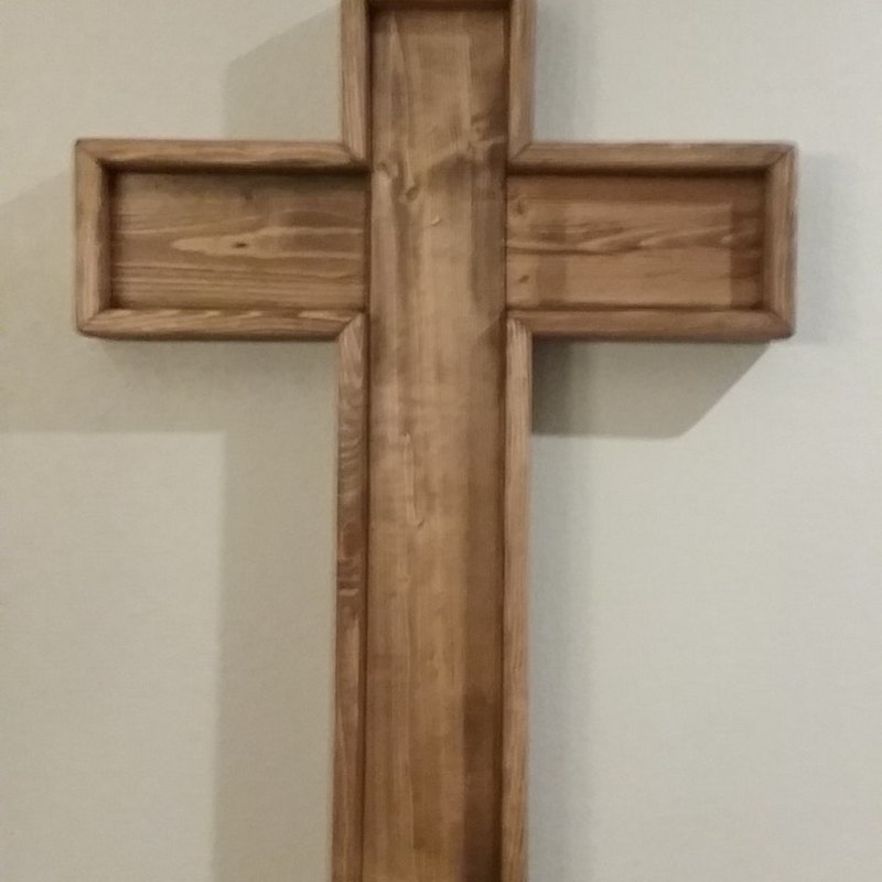 Large Wood Cross - Etsy