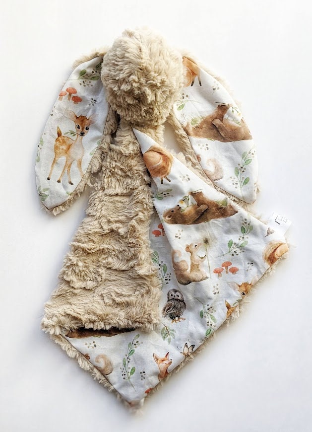 Bunny Lovey Sewing PATTERN Instant Download DIY Baby Lovey - Etsy Australia