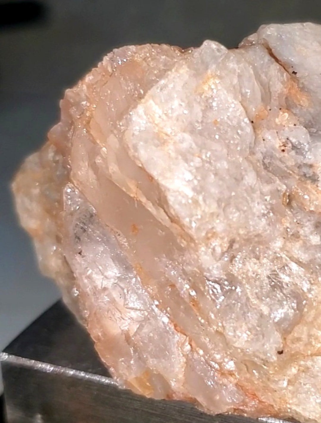 157g Gemmy Clear-to-pink Beryl in Matrix Unpolished From San Diego ...