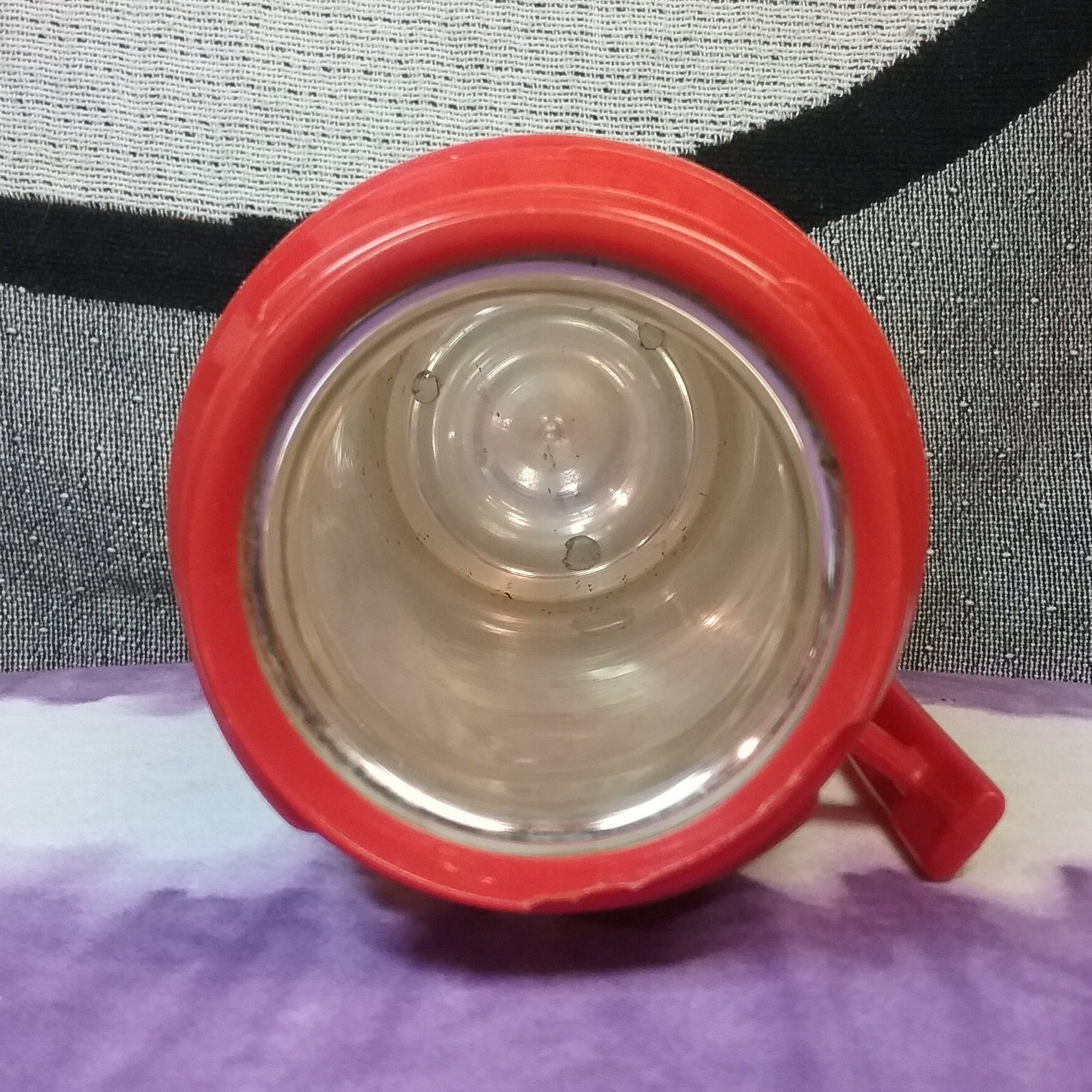 Aladdin Vintage 1970's Dura Clad Wide Mouth 1 Quart Vacuum Bottle Model ...