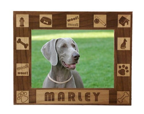 Personalized "favorite Doggy Things" Dog Photo Frame - Choose From 3 ...