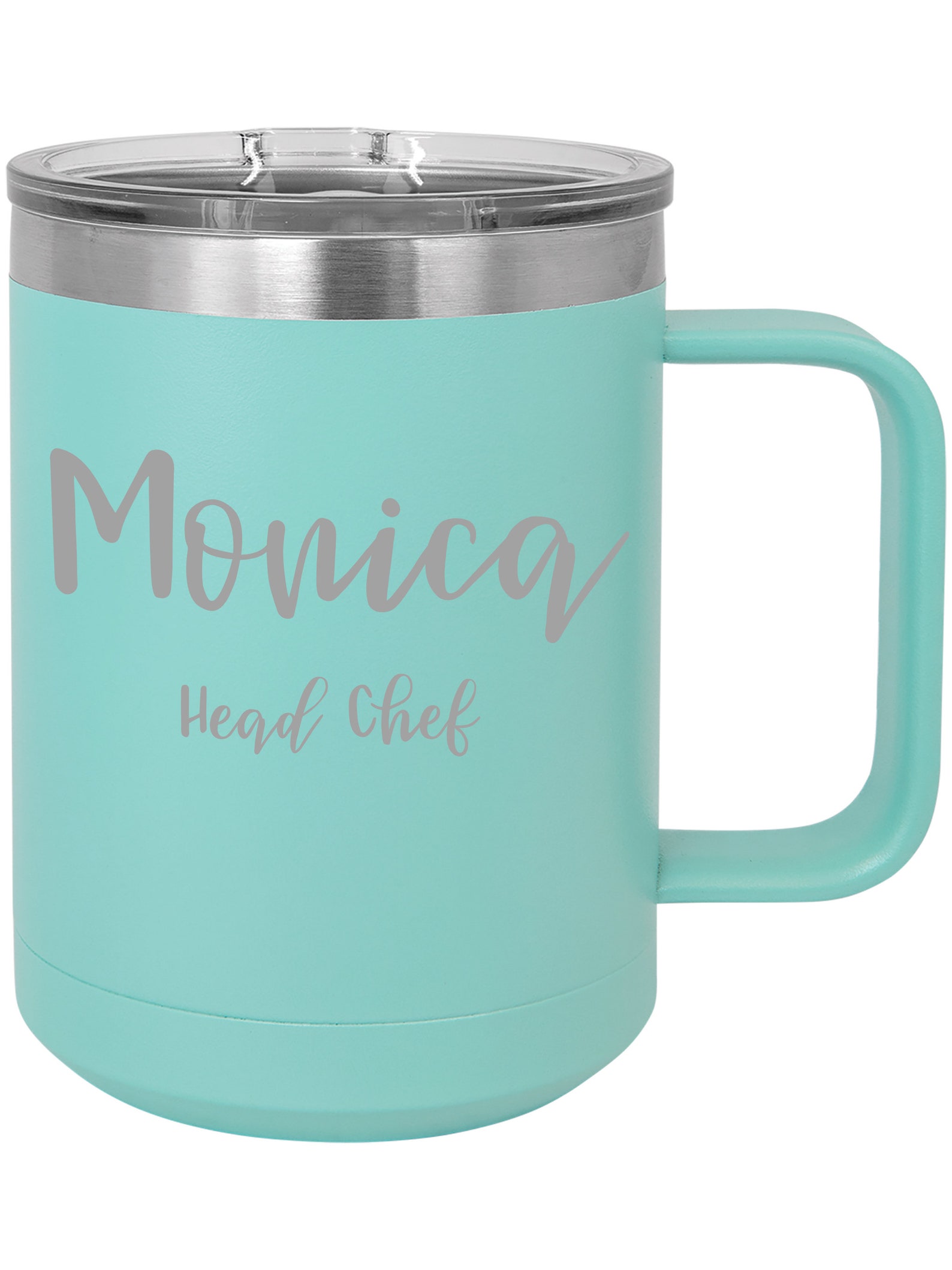 Personalized 15oz Powder Coated Mug With Lid Custom Engraved - Etsy