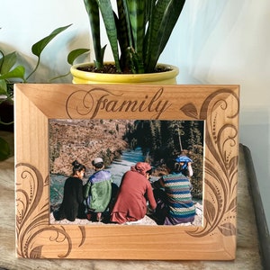 Family Picture Frame - Engraved Photo Frames for Family, Family Frame ...