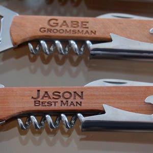 Personalized Corkscrew and Multi-tool - Free Engraving - Etsy