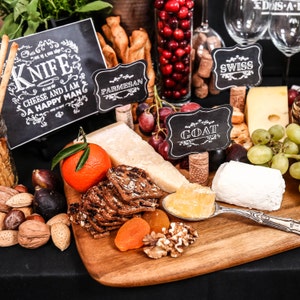 Wine & Cheese Party | Holiday Printables - Etsy