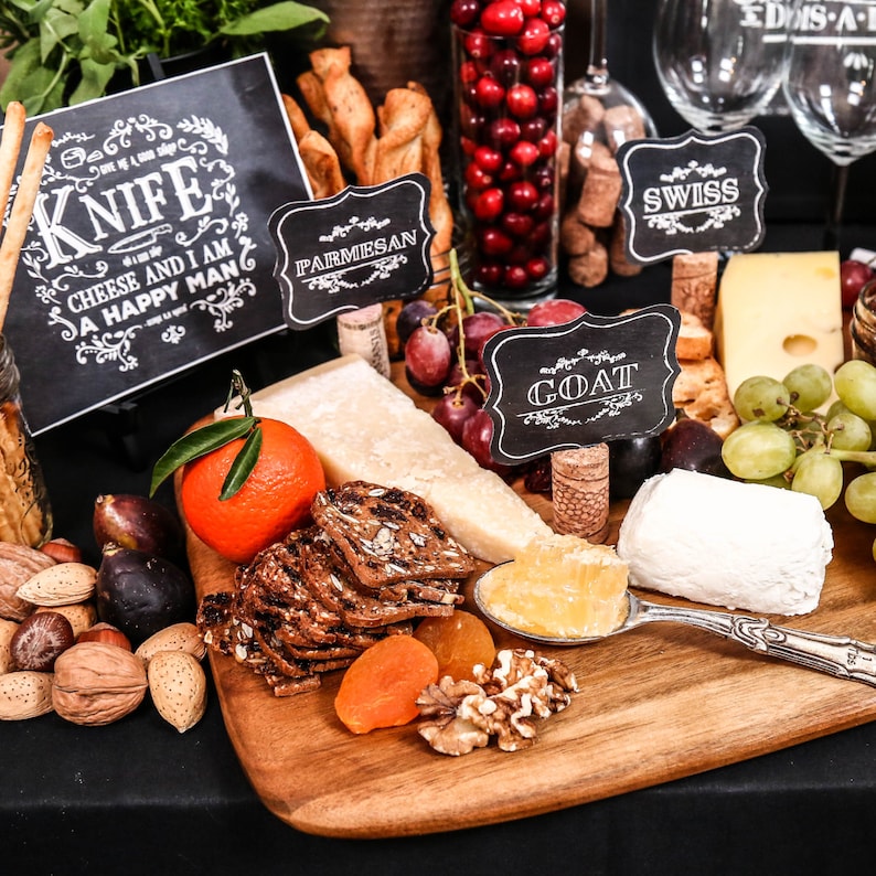 Wine & Cheese Party | Holiday Printables - Etsy