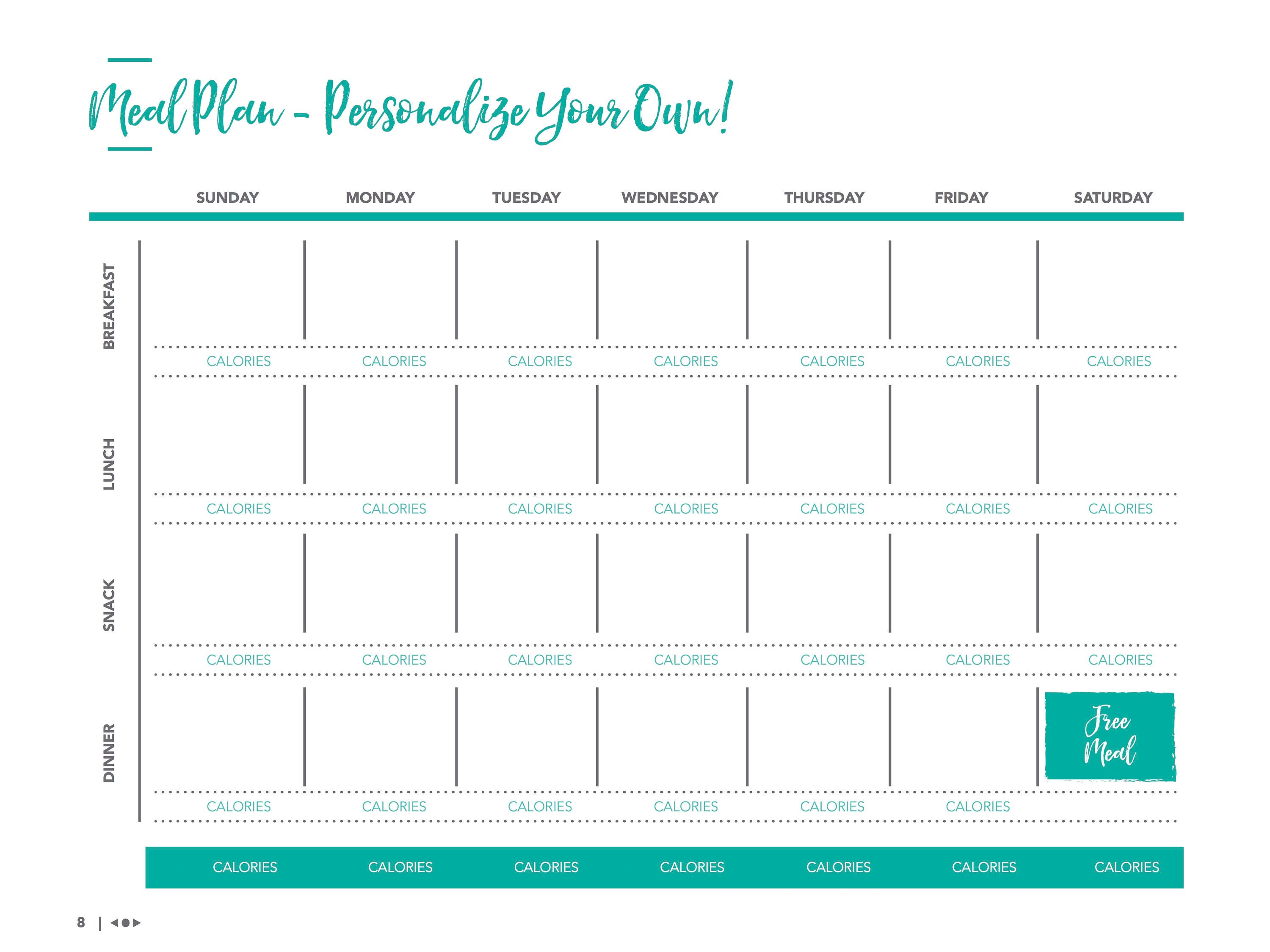 Healthy Meal Plan 2018 Ebook | 28 Day Meal Plan PLUS More Than 100 ...