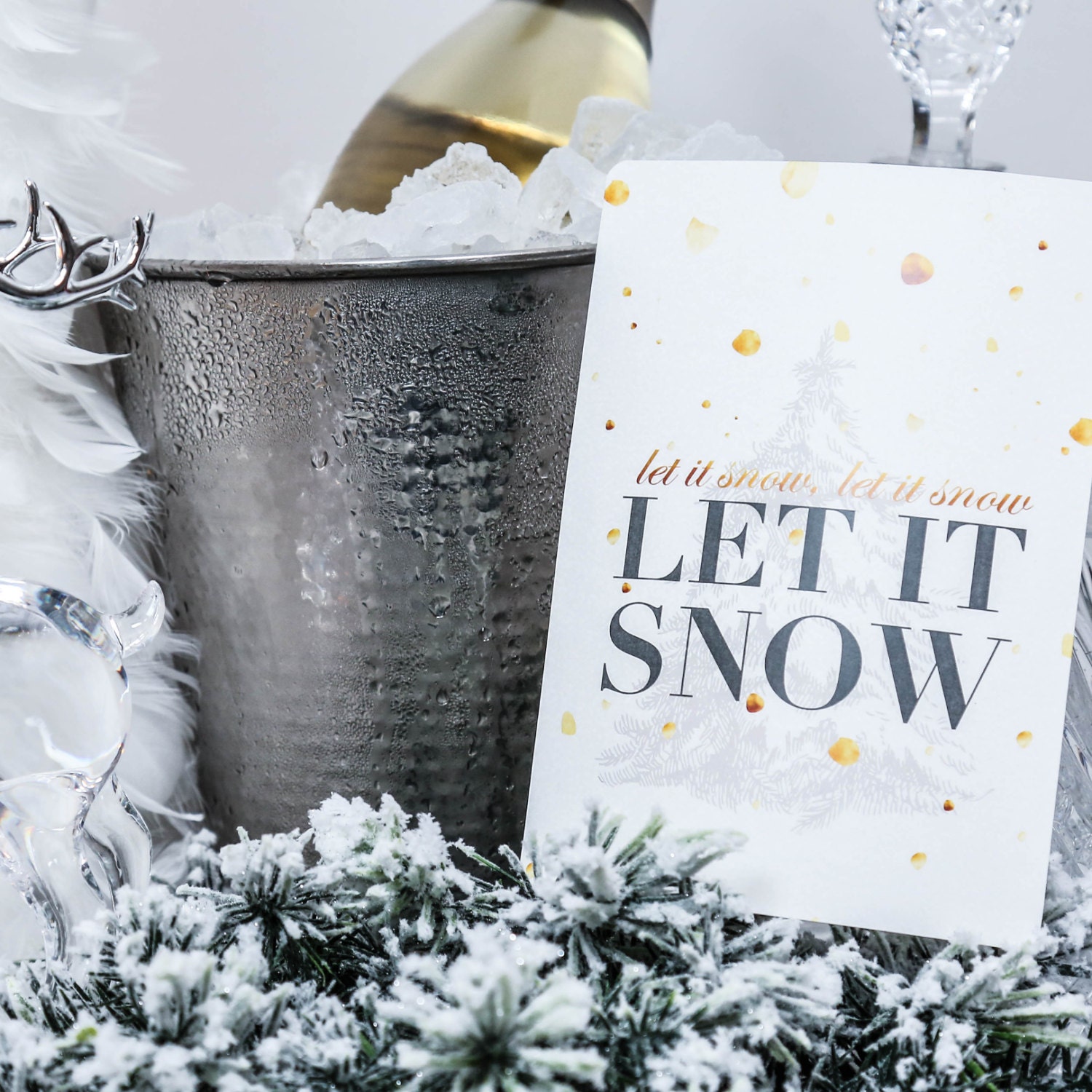 Winter Wonderland Party Printables - Etsy