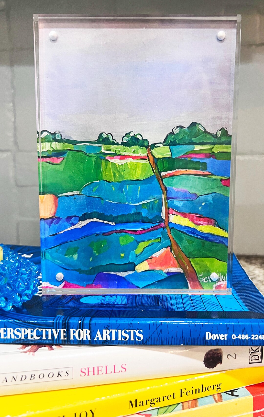 Unique Landscape Art, Abstract Landscape, Landscape Acrylic Art, Unique ...