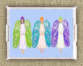 Large Acrylic Angel | Etsy