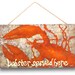 Lobster Wood Sign, Great Maine Themed Gift and Beach House Decor, 8 X ...