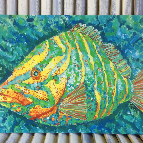 Tropical Fish Art - Etsy