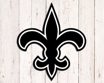 New orleans saints decal | Etsy