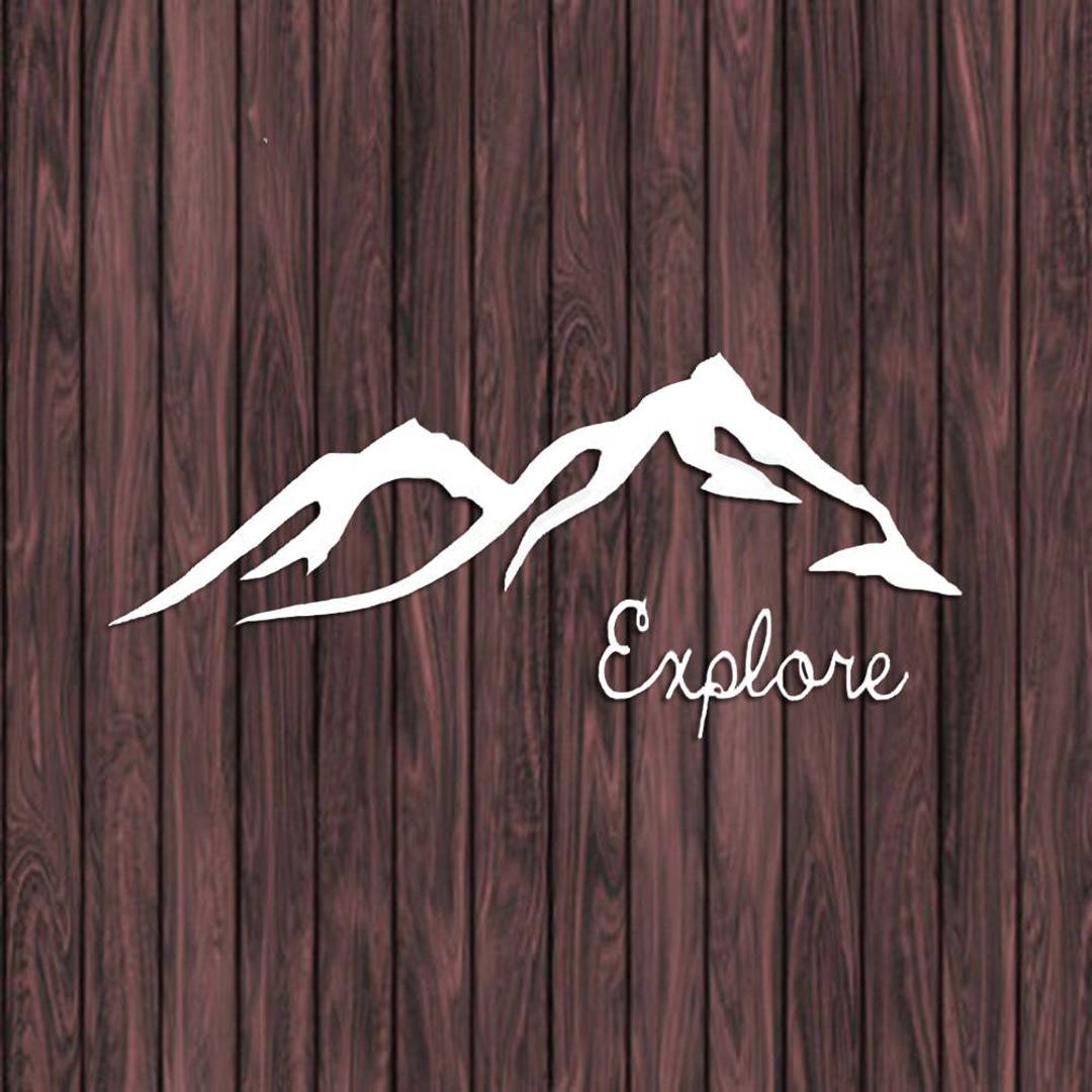 Explore Decal Adventure Decal Camping Decal Travel Decal - Etsy