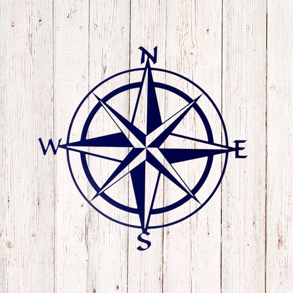 Compass Decal - Etsy