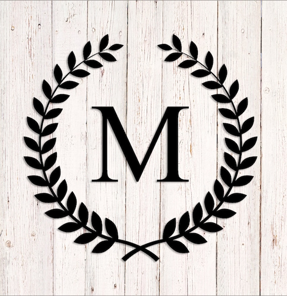 Monogram Initial Decals