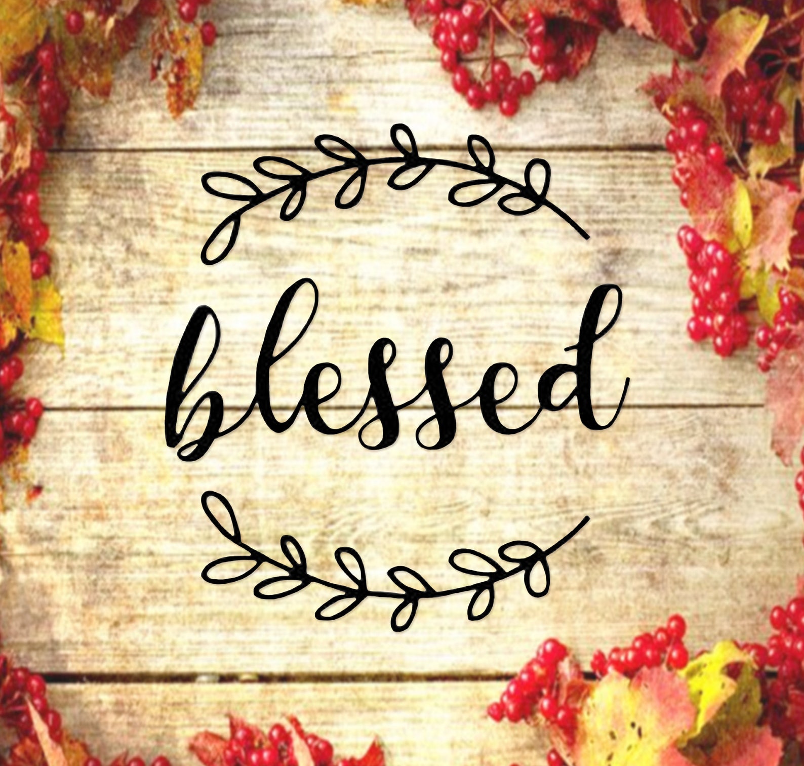 Blessed Decal Blessed Sticker Vinyl Lettering Inspirational | Etsy