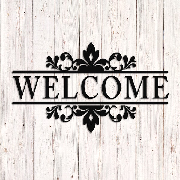 Welcome Vinyl - Etsy