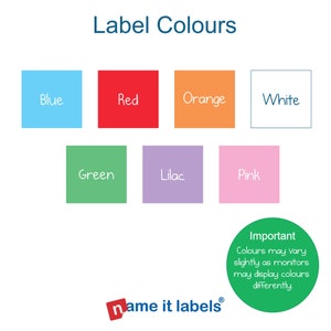 Waterproof Name Labels for Lunch Boxes - Dishwasher Safe Lunchbox Name ...