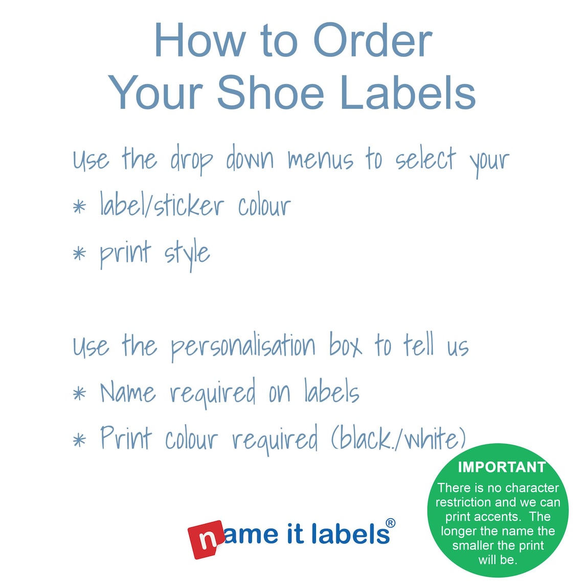 Shoe Labels for Kids Label Stickers for Shoes Shoe Name | Etsy