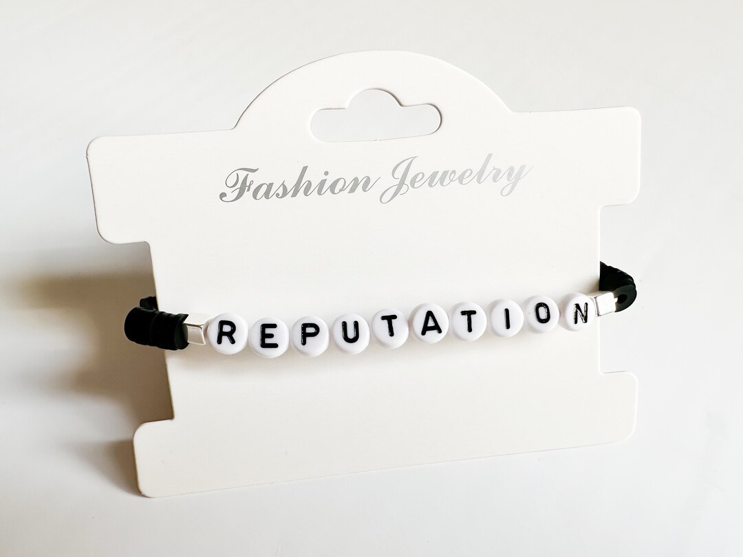Swift Album Name Reputation Friendship Bracelet - Etsy