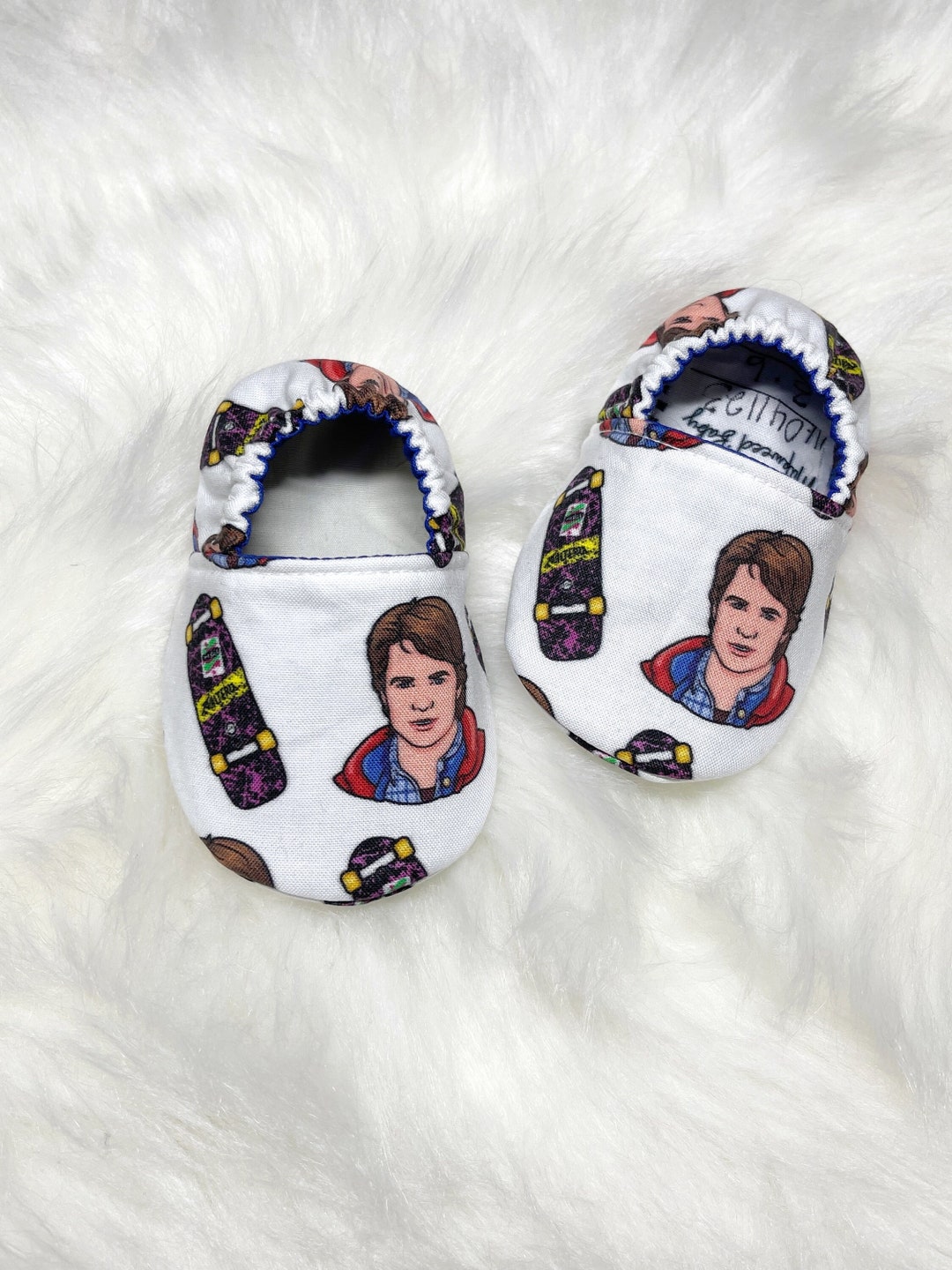Mcfly Moccs / BTTF Moccs/ Mocs / Infant Moccasins / Baby Moccs - Etsy