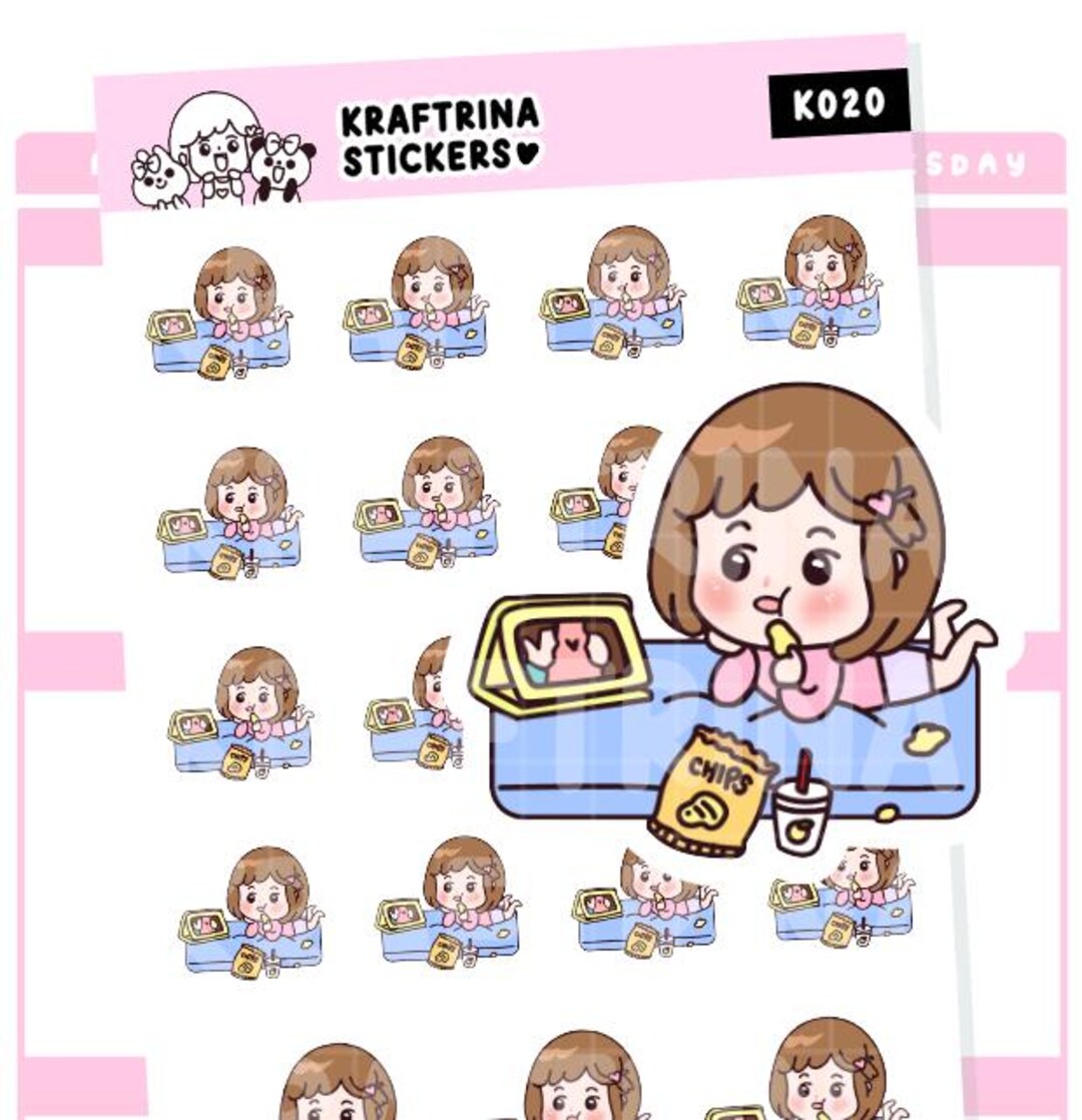 K020 - Movie Marathon Planner Sticker for Planners/ Journals/ Bullet ...