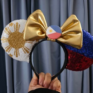 Filipino Ears, Filipino Flag, Philippines Flag Ears, Mickey Ears ...