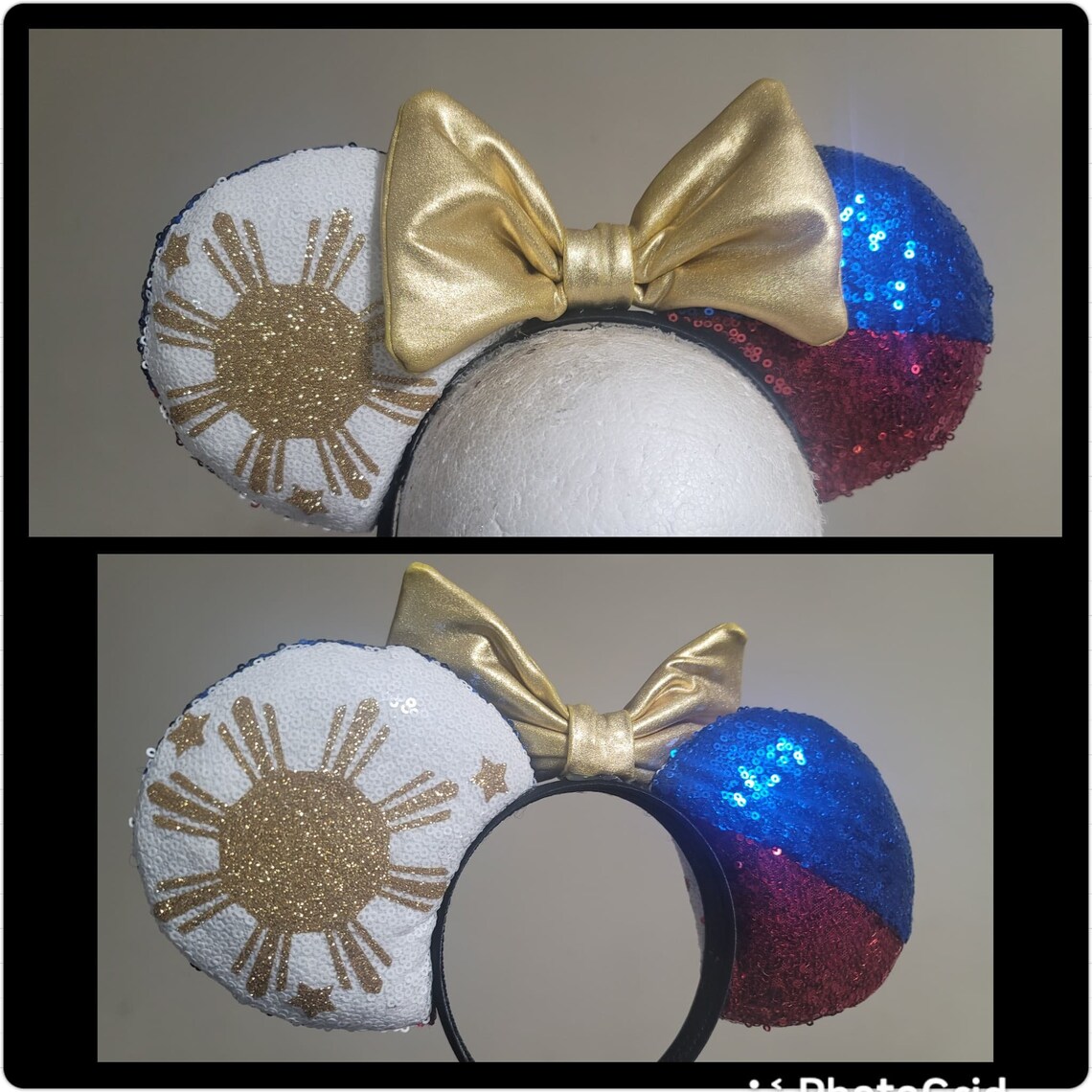 Filipino Ears Filipino Flag Philippines Flag Ears Mickey - Etsy