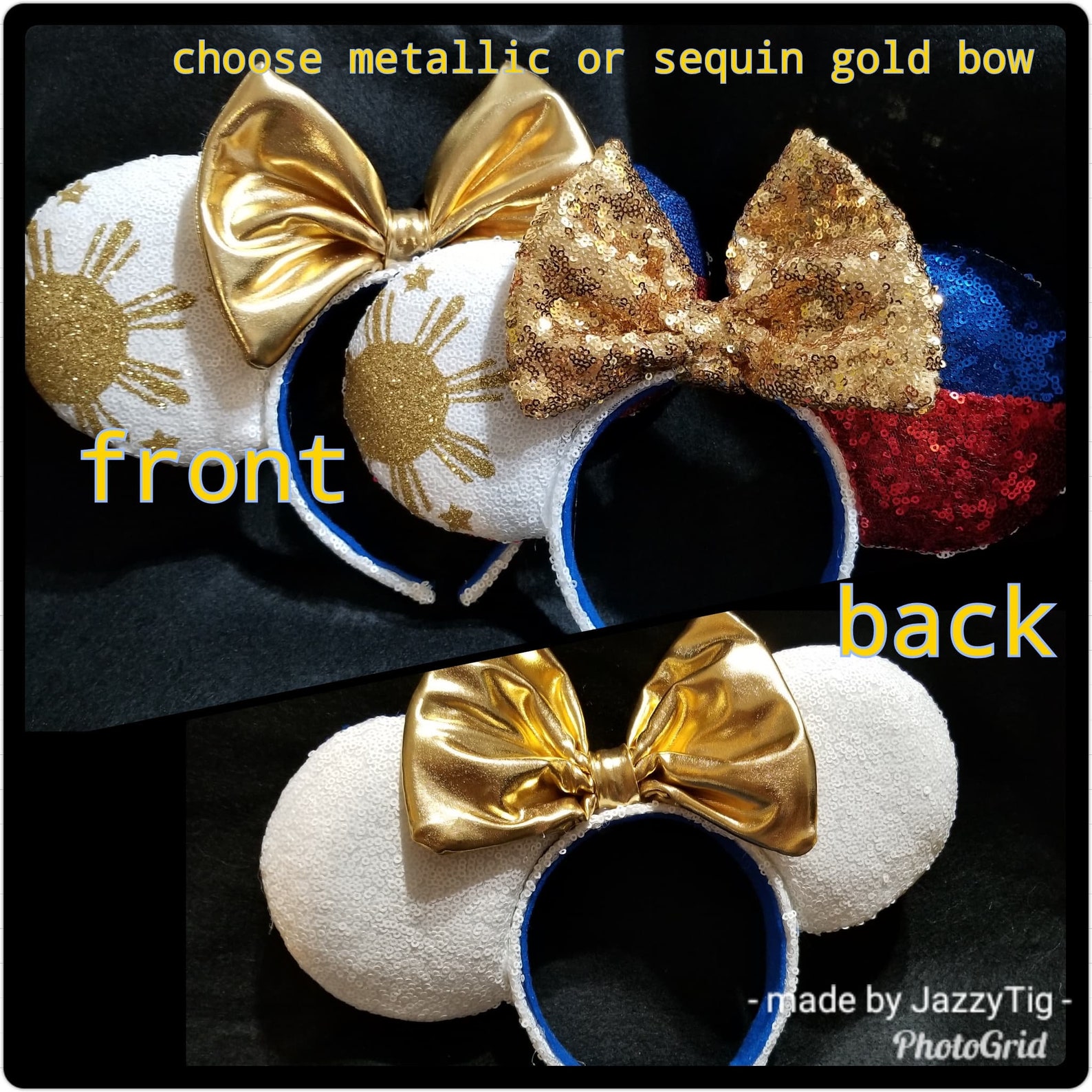 Filipino Ears Filipino Flag Philippines Flag Ears Mickey | Etsy