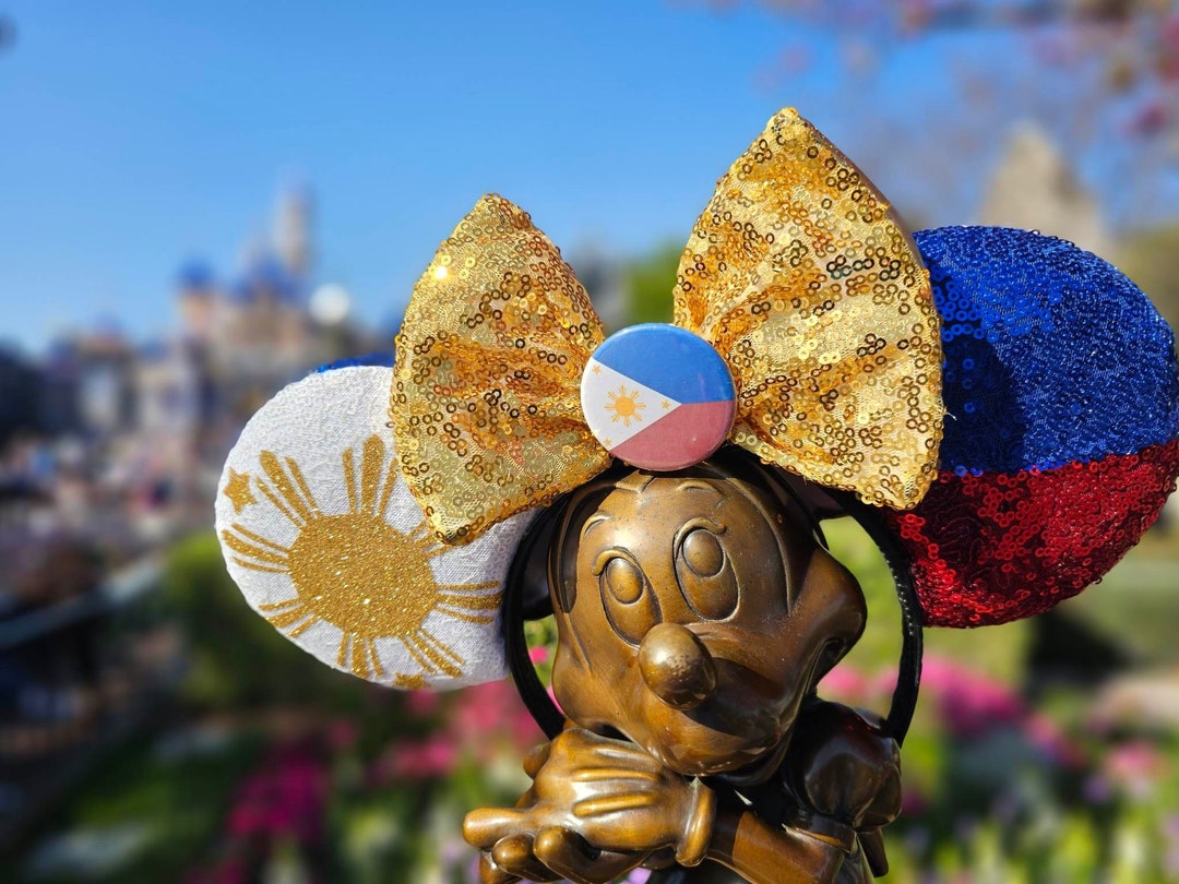 Filipino Ears, Filipino Flag, Philippines Flag Ears, Mickey Ears ...