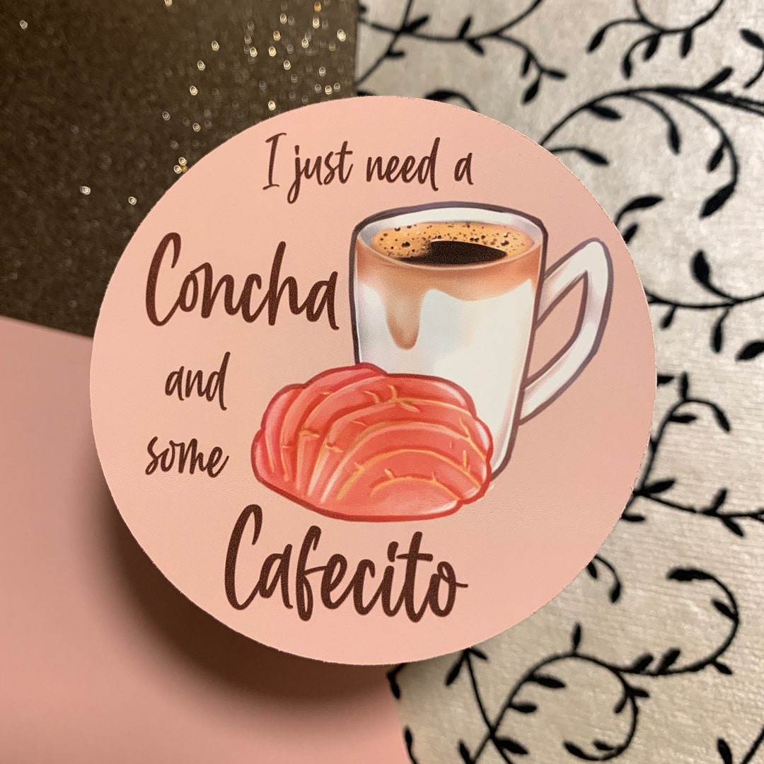 Pan Dulce Sticker / Concha / Coffee / Sweet Bread / Laptop / - Etsy