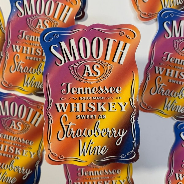 Whiskey Sticker - Etsy