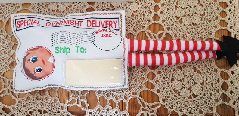Elf Costume Elf Delivery Envelopes Chritmas Elf Clothes Elf - Etsy ...